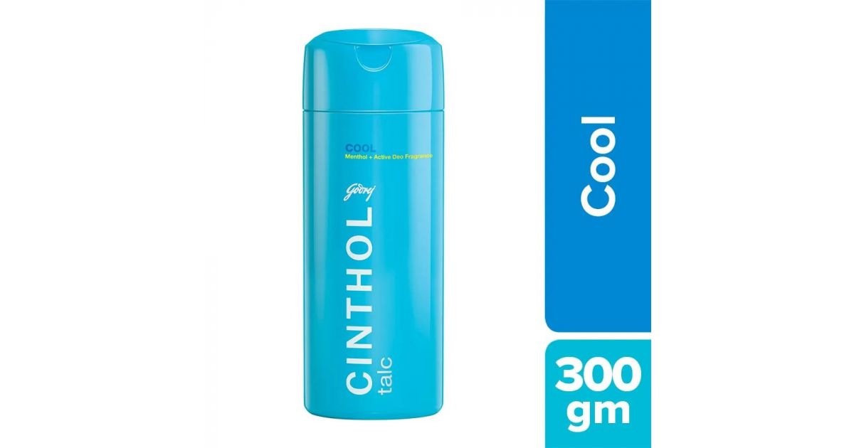 Cinthol Cool Talc | Cooling Effect With Menthol, Active Deo Fragrance ...