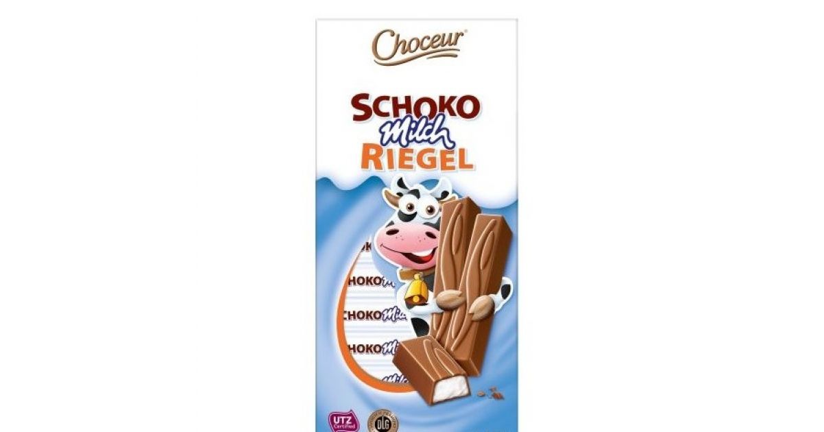 Choceur Schoko Milk Riegel Chocolat - 200g | Kilakitu
