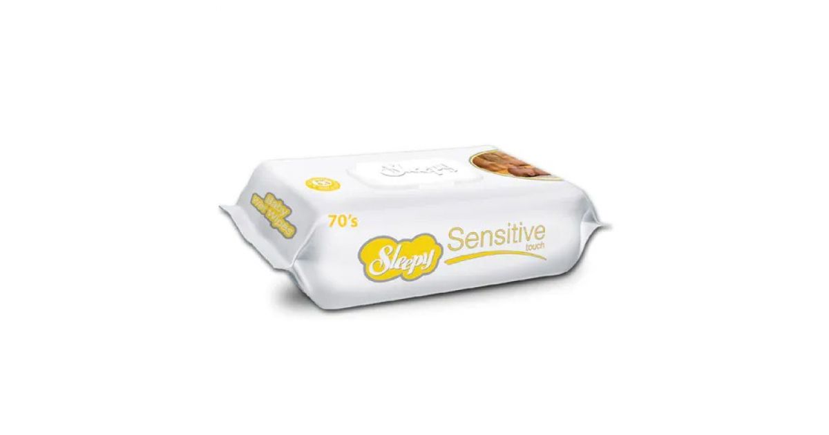 Sleepy Sensitive Wet Wipes - 70 Pcs | Kilakitu