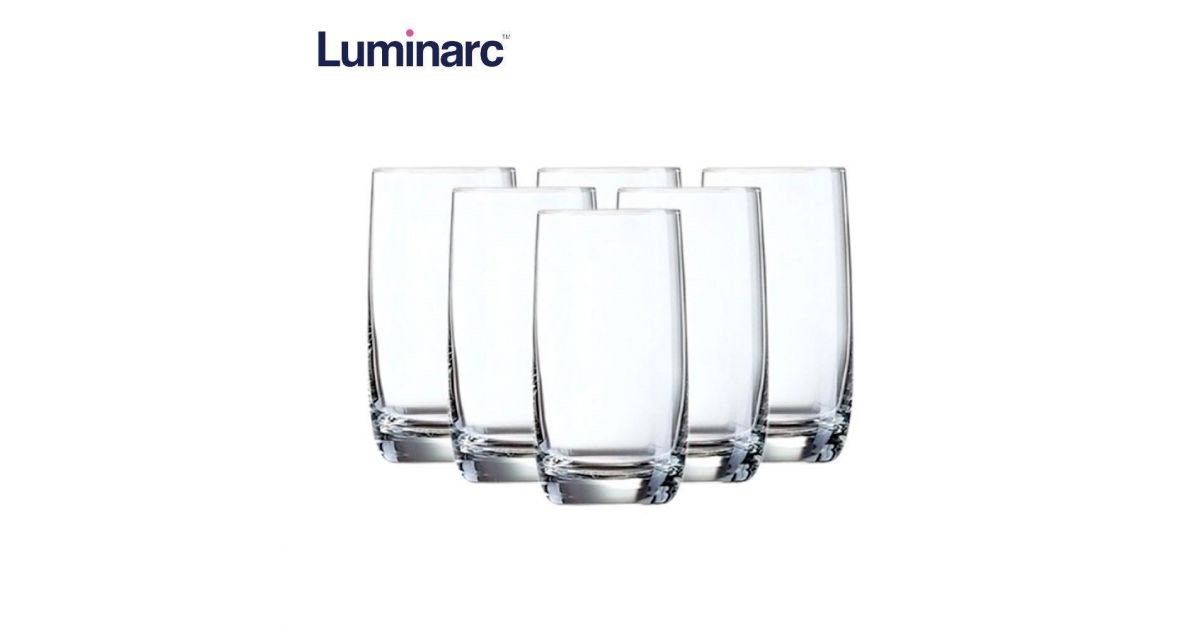 Luminarc Glass - 350ml x 6 pcs | Kilakitu